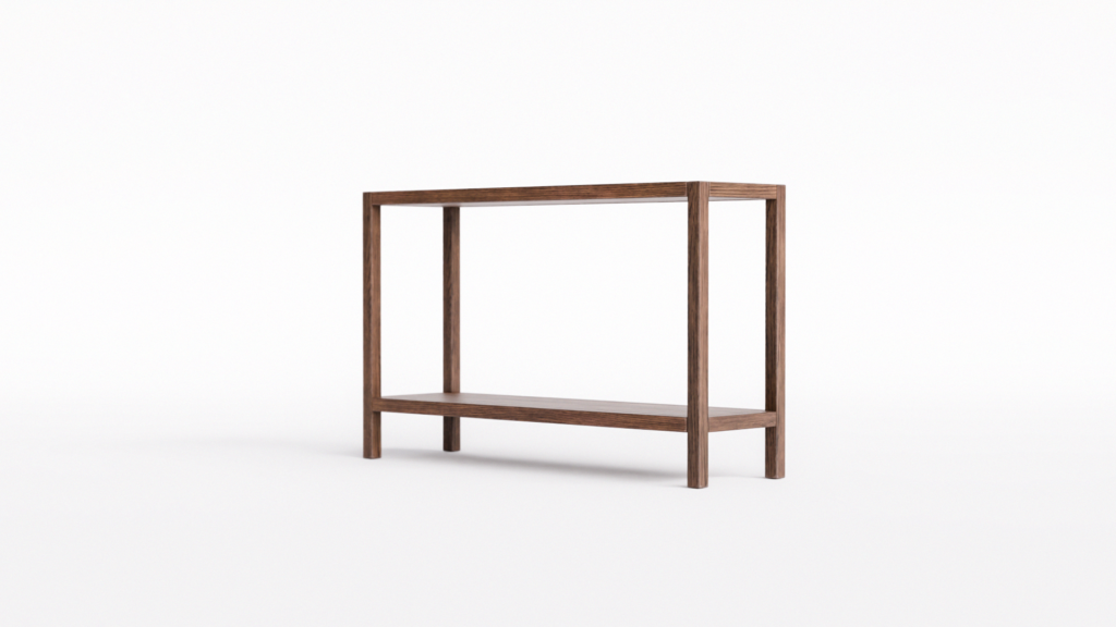 Choose Mid-Century Console Table - Elegant Wooden Design