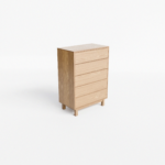 Discover Handcrafted Concord 5 Drawer Chest for Storage