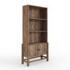 Stylish Laguna 2 Door Bookcase for Books and Decor